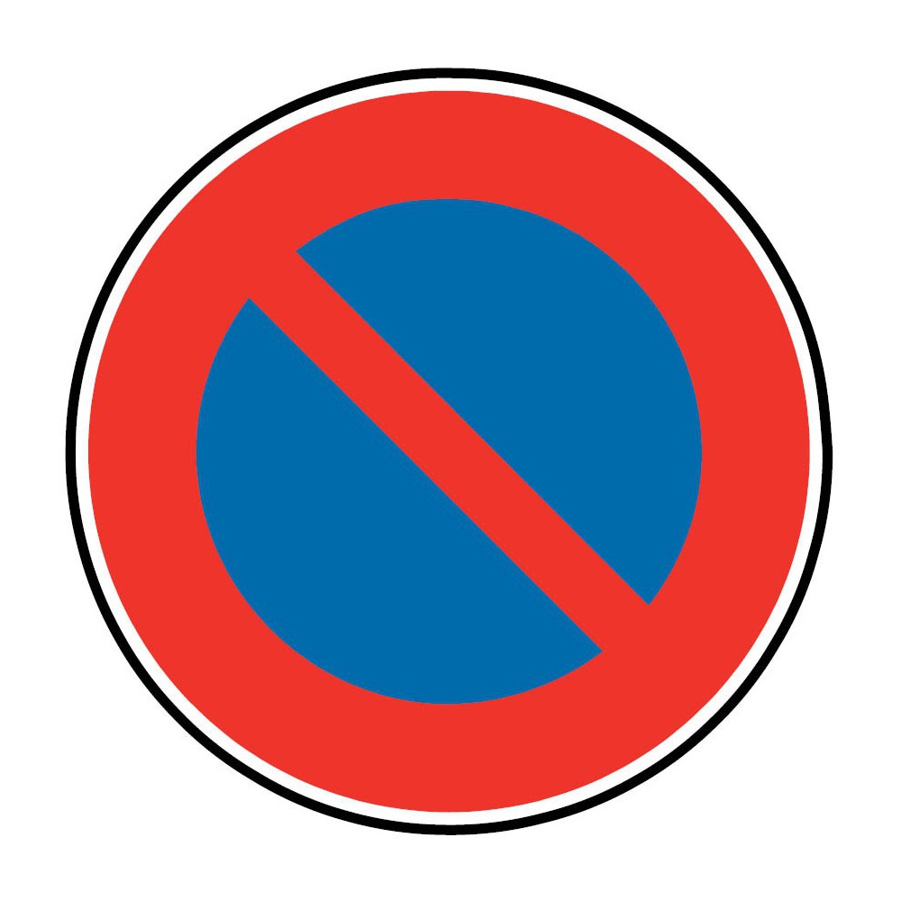 Panneau Routier Type B Stationnement B6a1 Stationnement Interdit à