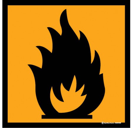 Panneau Inflammable | Signalétique Express