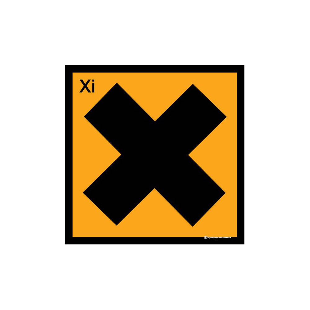 Autocollants Irritant - Lot de 5 | Signalétique Express