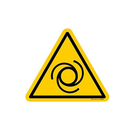 Panneau Danger démarrage automatique ISO 7010 W018 | Signalétique Express