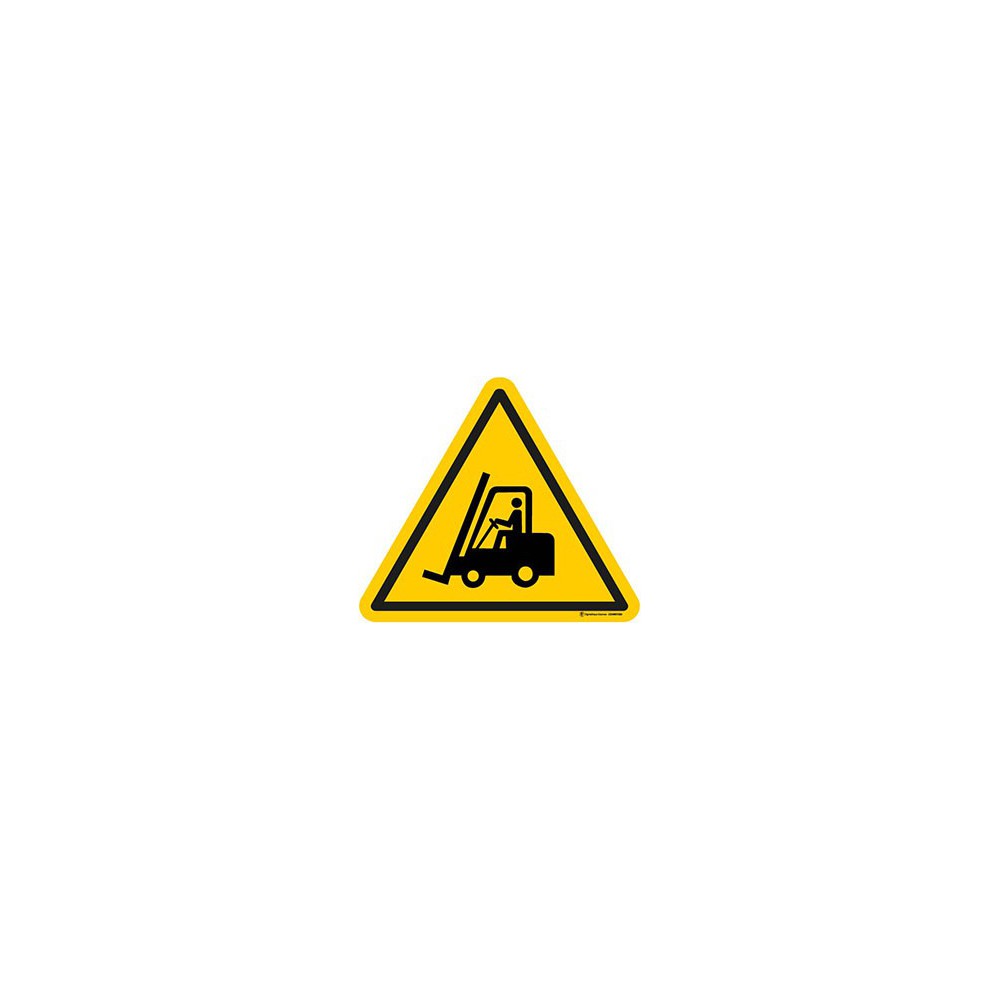 Autocollants Danger chariots élévateurs à fourche ISO 7010 W014 - Lot ...