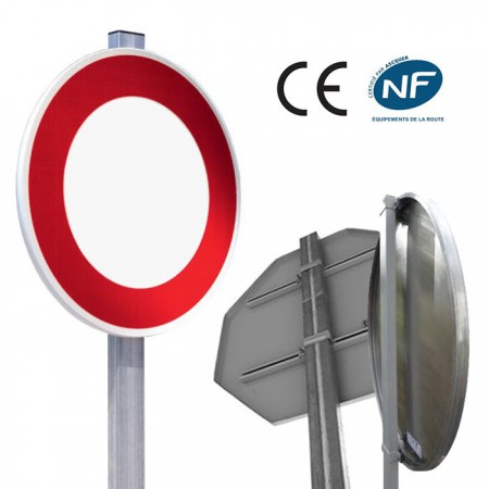 Panneau Interdiction personnalisable - B19 | Signalétique Express