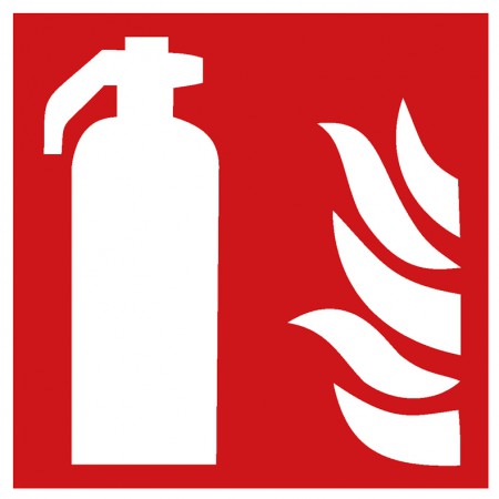 Panneau Extincteur d'incendie F001 - ISO 7010 | Signalétique Express
